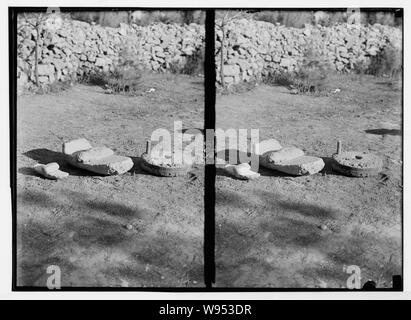 Agriculture, etc. Primitive methods of rubbing and grinding wheat ...