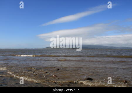 UK Roanhead. View towards Black Combe from Sandscale Haws Nature ...