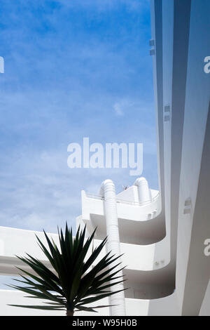 Balconies, Santa Ponca, Majorca Stock Photo - Alamy