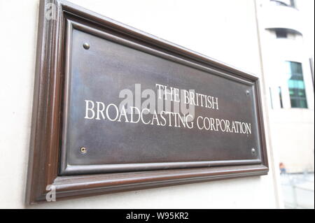 BBC British Broadcasting Corporation office London UK Stock Photo - Alamy