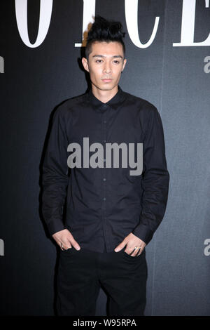 Hong Kong actor Pakho Chau Pak-ho, left, South Korean singer and ...