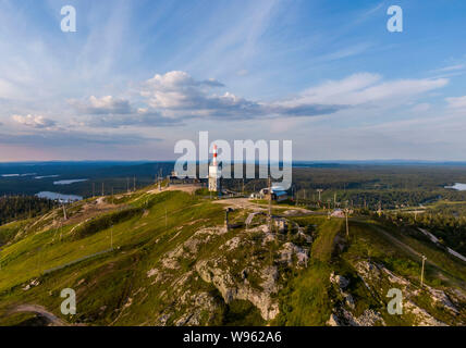 The ski resort of Ruka in Finland Stock Photo - Alamy