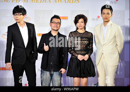 Chinese singer, actor Hu Xia attended the 2022 China TV Drama Awards in ...