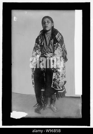 Alta Washakie, Shoshone girl Stock Photo - Alamy