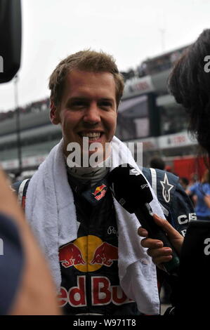 Sebastian Vettel 2012 German Grand Prix held at the Hockenheimring ...