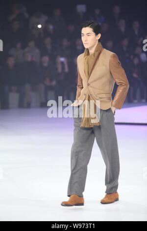 Red Dragonfly fashion show at the China Fashion Week Autumn/Winter 2012 ...