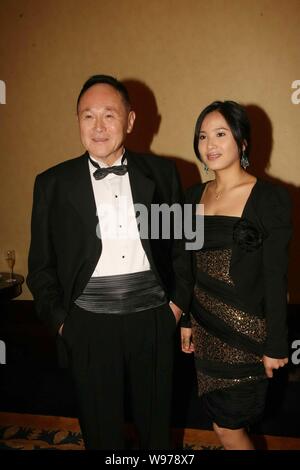 --FILE--Hong Kong billionaire property and shipping tycoon Cecil Chao ...