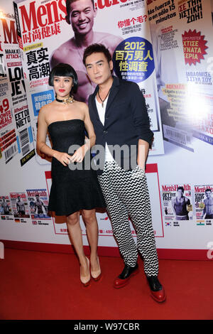 Chinese singer and actress Zhang Peijia, better known as Edell, poses ...