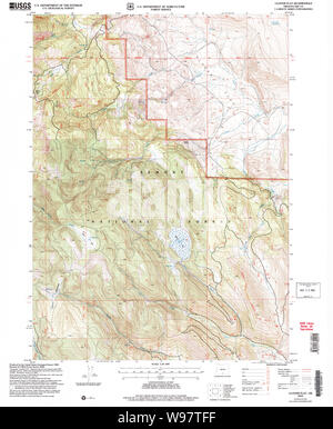 USGS Topo Map Oregon Clover Swale 279382 1971 24000 Restoration Stock ...