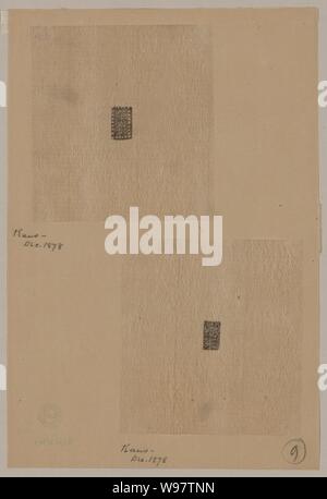 Design drawings for rectangular seals or stamps Stock Photo - Alamy