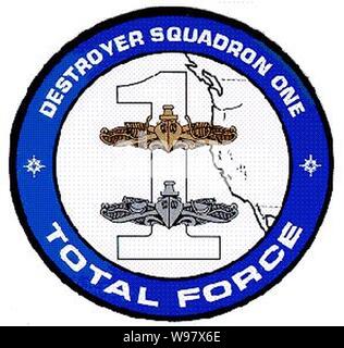 DESRON ONE insignia Stock Photo - Alamy