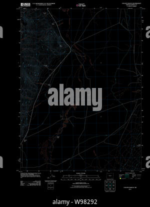USGS Topo Map Oregon Colony Ranch 279409 1981 24000 Restoration Stock ...