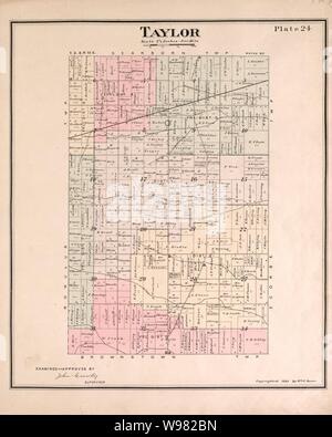 Detailed official atlas of Wayne County, Michigan - containing general ...