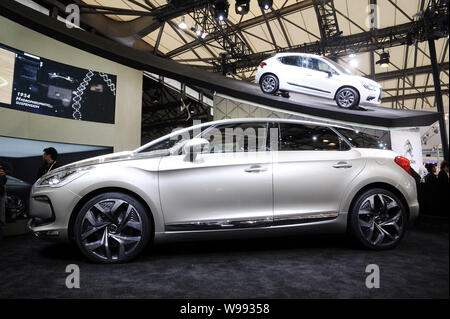 The Citroen DS5 is seen on display at the 14th Shanghai International Automobile Industry ...