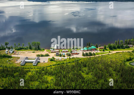 Oil Sands workers camp Civeo Conklin Lodge near Conklin, Alberta Canada ...