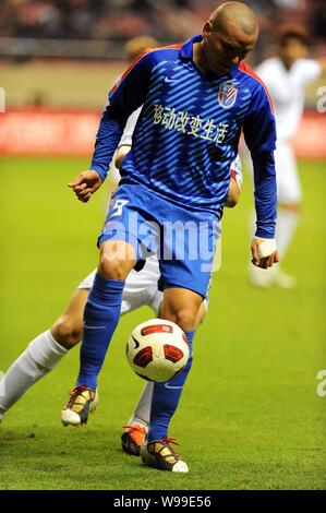 Shanghai Shenhua Football Club in Shanghai, China on August 25, 2025 ...