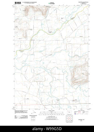 USGS Topo Map Oregon Crabtree 279482 1970 24000 Inverted Restoration ...