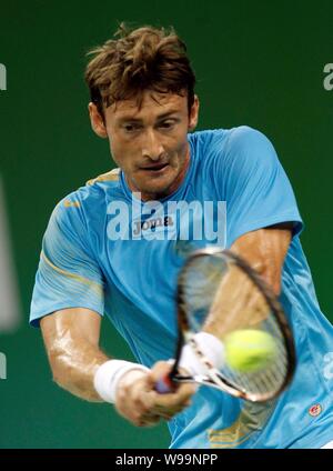 David Ferrer of Spain during The ATP Monte-Carlo Rolex Masters 2014 ...