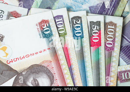 Kenyan Shilling Bank Notes In Various Denominations Stock Photo - Alamy