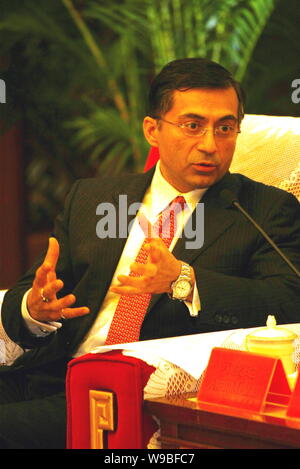 Amit Midha, President of Dell Greater China, is seen at a press ...