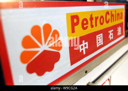 --FILE--The logo of CNPC (China National Petroleum Corporation), parent ...