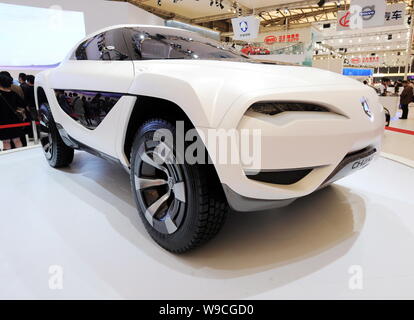 A Chana e301 Concept is seen on display at the 13th Shanghai ...