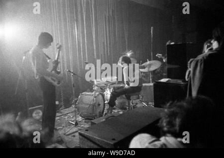 Pink Floyd at the Amougies Festival, October 24 to 28, 1969 Stock Photo ...