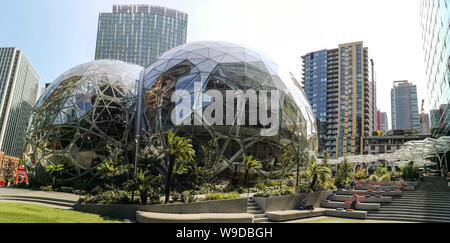 The Three Spheres at Amazon's headquarters, Seattle, Washington, USA ...