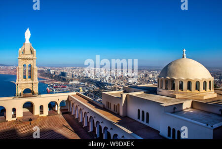 Algeria, Oran City, panorama from Djebel Murdjadjo mountain Stock Photo ...