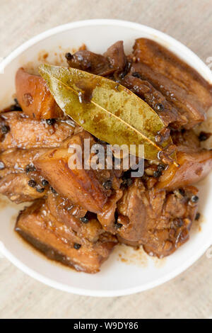 Philippine Top Dish which is the Pork Adobo. This is a bisaya sweet ...