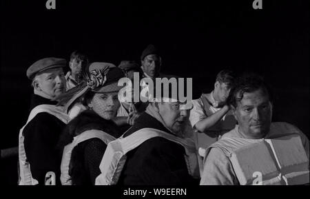 London. UK. Harriette Johns and Patrick Waddington in a scene in ©Rank ...