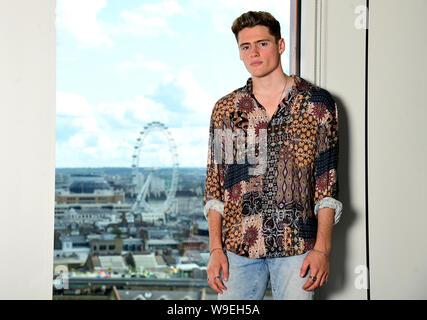 Angus Findlay is pictured as the Made in Chelsea cast came together ...