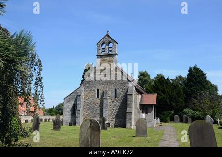 St Helena Church, Austerfield, Doncaster, South Yorkshire, England, UK ...