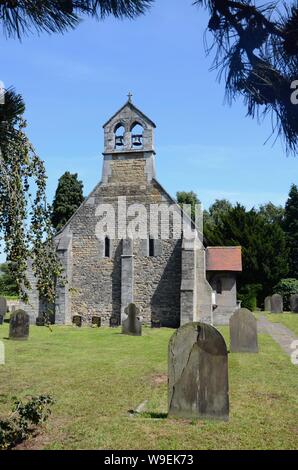 St Helena Church, Austerfield, Doncaster, South Yorkshire, England, UK ...