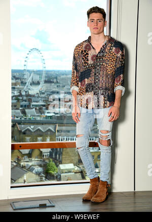 Angus Findlay is pictured as the Made in Chelsea cast came together ...