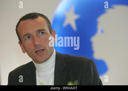 Emmanuel Faber, Chairman for Danone in Asia Pacific and CFO of Danone ...