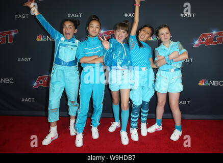 GFORCE on the red carpet at the 'America's Got Talent' season 14 ...