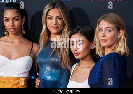 (L-R) Sophie Nelisse, Sistine Rose Stallone and Brianne Tju at the 47 ...