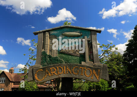 View over Cardington village, Bedfordshire County, England, UK Stock ...