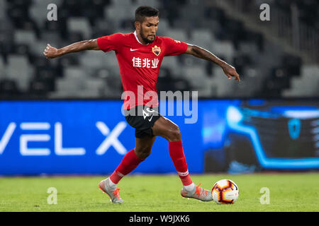 Brazilian-born Portuguese football player Dyego Sousa of Shenzhen F.C ...