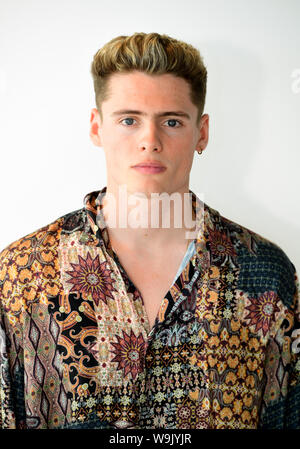 Angus Findlay is pictured as the Made in Chelsea cast came together ...