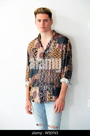 Angus Findlay is pictured as the Made in Chelsea cast came together ...