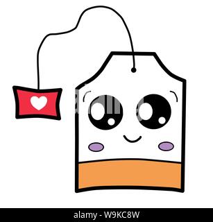 emoticon face kawaii style vector illustration design Stock Vector ...