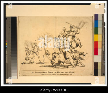 An English hobby horse, or, who pays the piper?. British Cartoon Prints ...