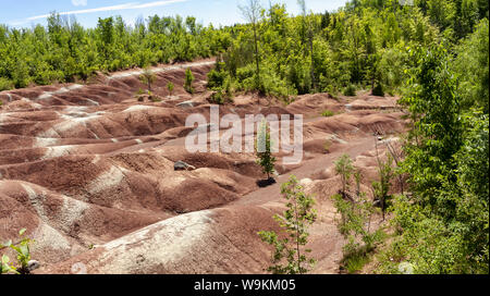 Cheltenham Badlands in Caledon Ontario Canada Stock Photo - Alamy