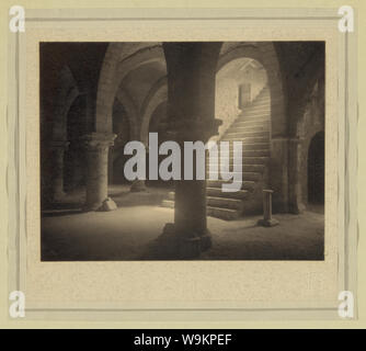 Ancient crypt cellars in Provins, France Stock Photo - Alamy