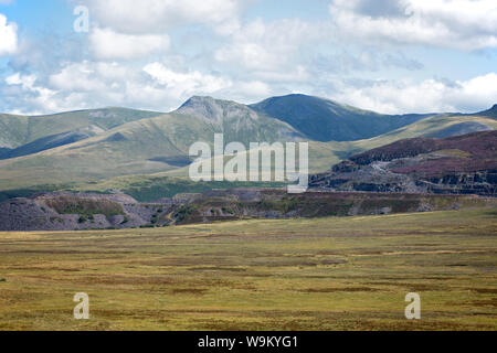 Penrhyn quarry the largest slate quarry in Wales Bethesda Snowdonia ...