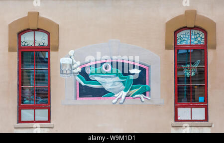 The colorful Occidental Pub in Nanaimo, British Columbia, Canada Stock ...