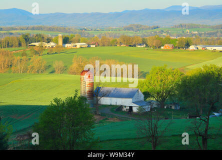 Mennonite Farm, Dayton, Shenandoah Valley, Virginia, USA Stock Photo ...