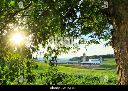 Sunrise, Dayton, Shenandoah Valley, Virginia, USA Stock Photo - Alamy